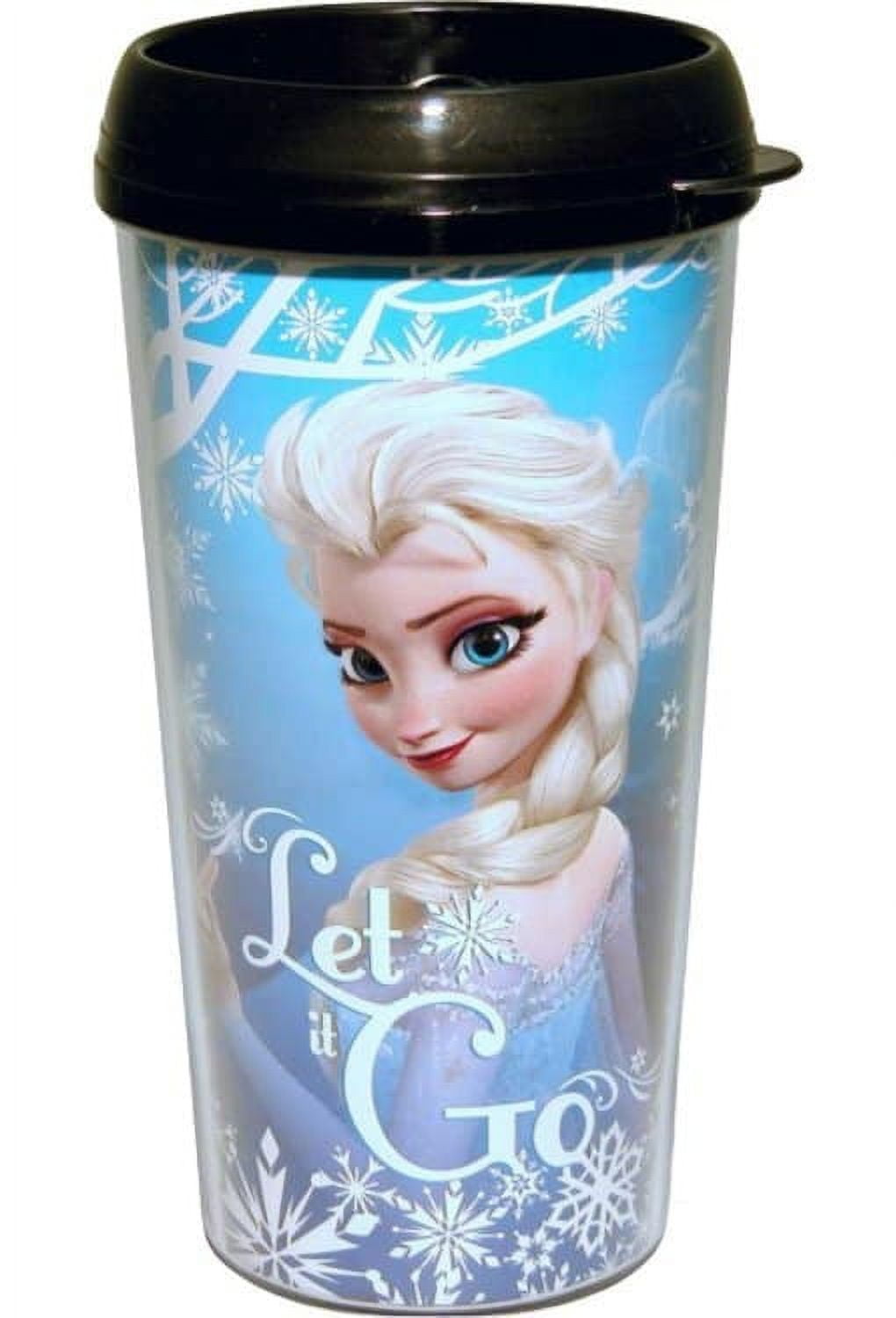 Disney: Frozen: Let It Go: Snowfall: 16 oz. Plastic Travel Mug ...
