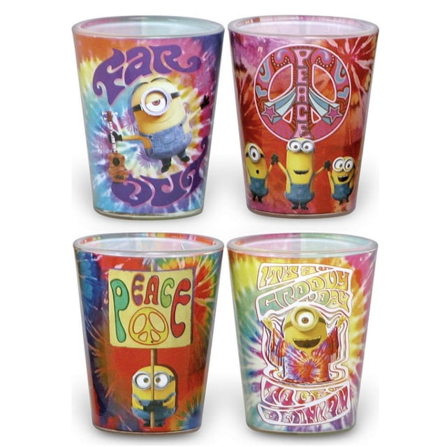 Silver Buffalo Despicable Me - Minion Shot Glass Set - Walmart.com