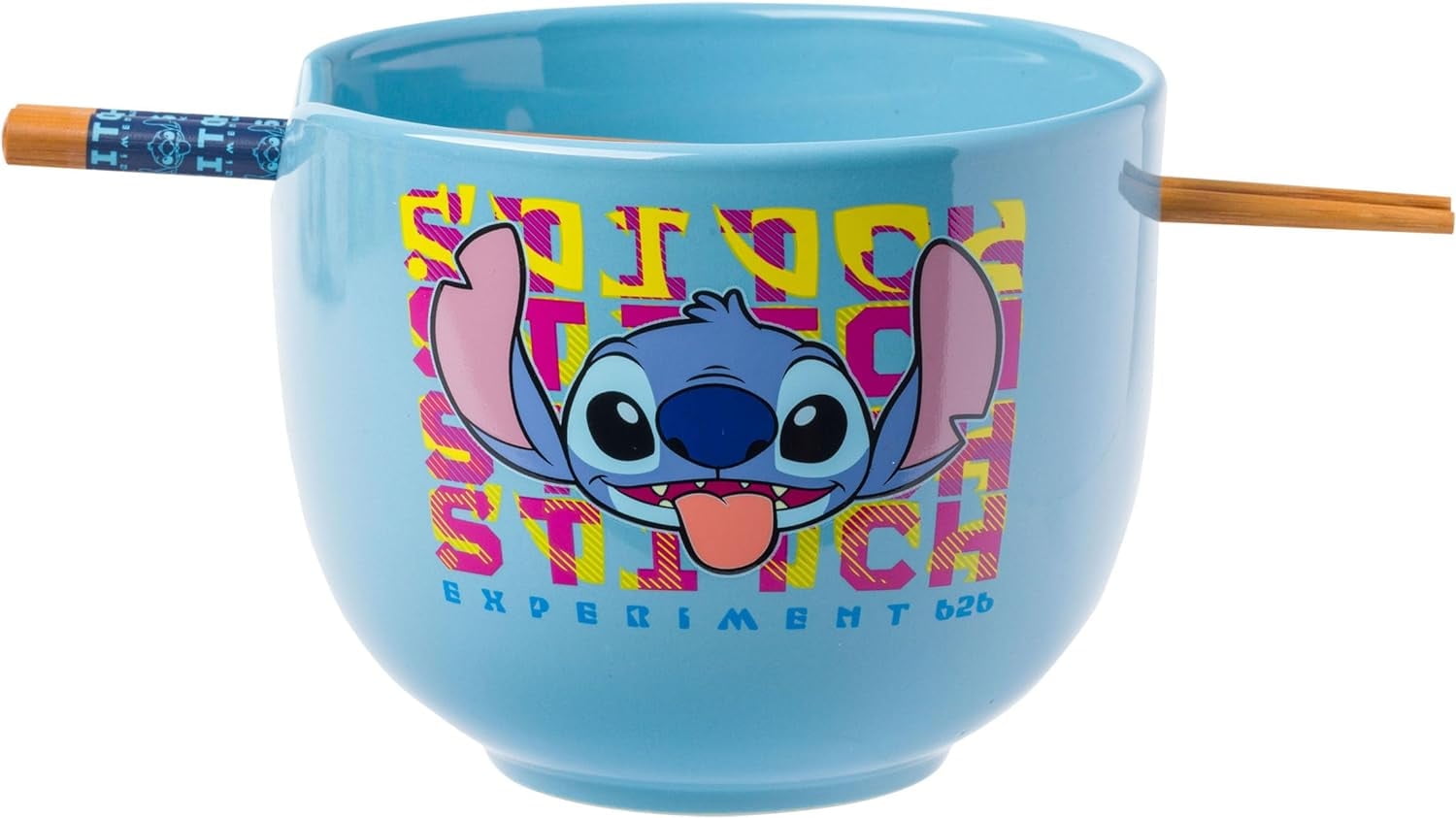 Silver Buffalo Disney Lilo and Stitch Experiment 626 Ceramic Ramen ...