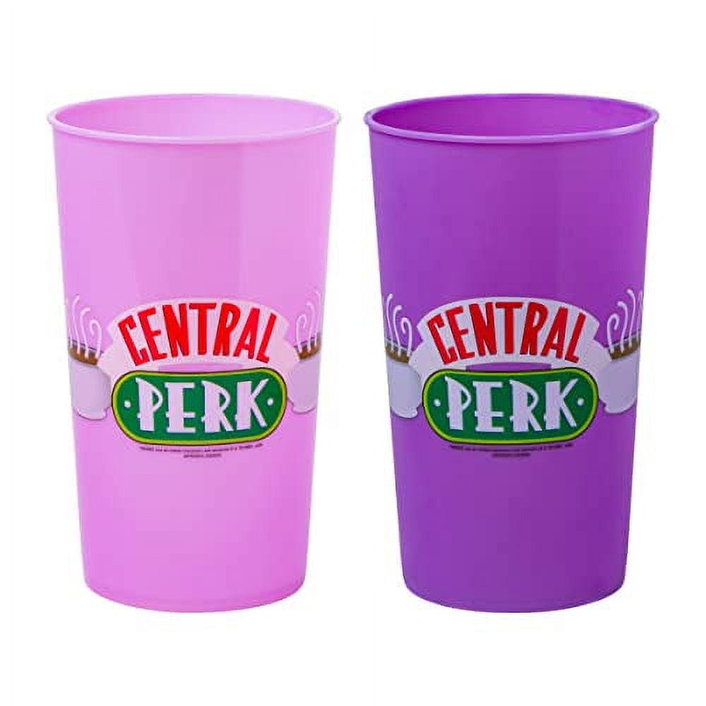 Silver Buffalo Friends Central Perk Logo 2-Pack Color Changing Cup set ...