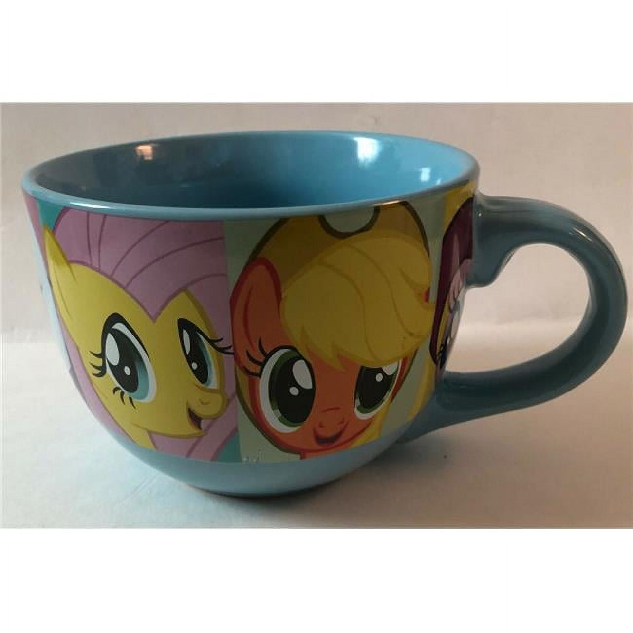 Silver Buffalo MLP6124 My Little Pony Grid Ceramic Soup/Cereal Mug, 24 ...