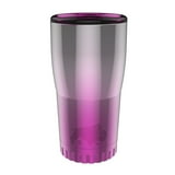 Silver Buffalo Stainless Steel Insulated Tumbler, 20 oz., Ombre Fushia ...