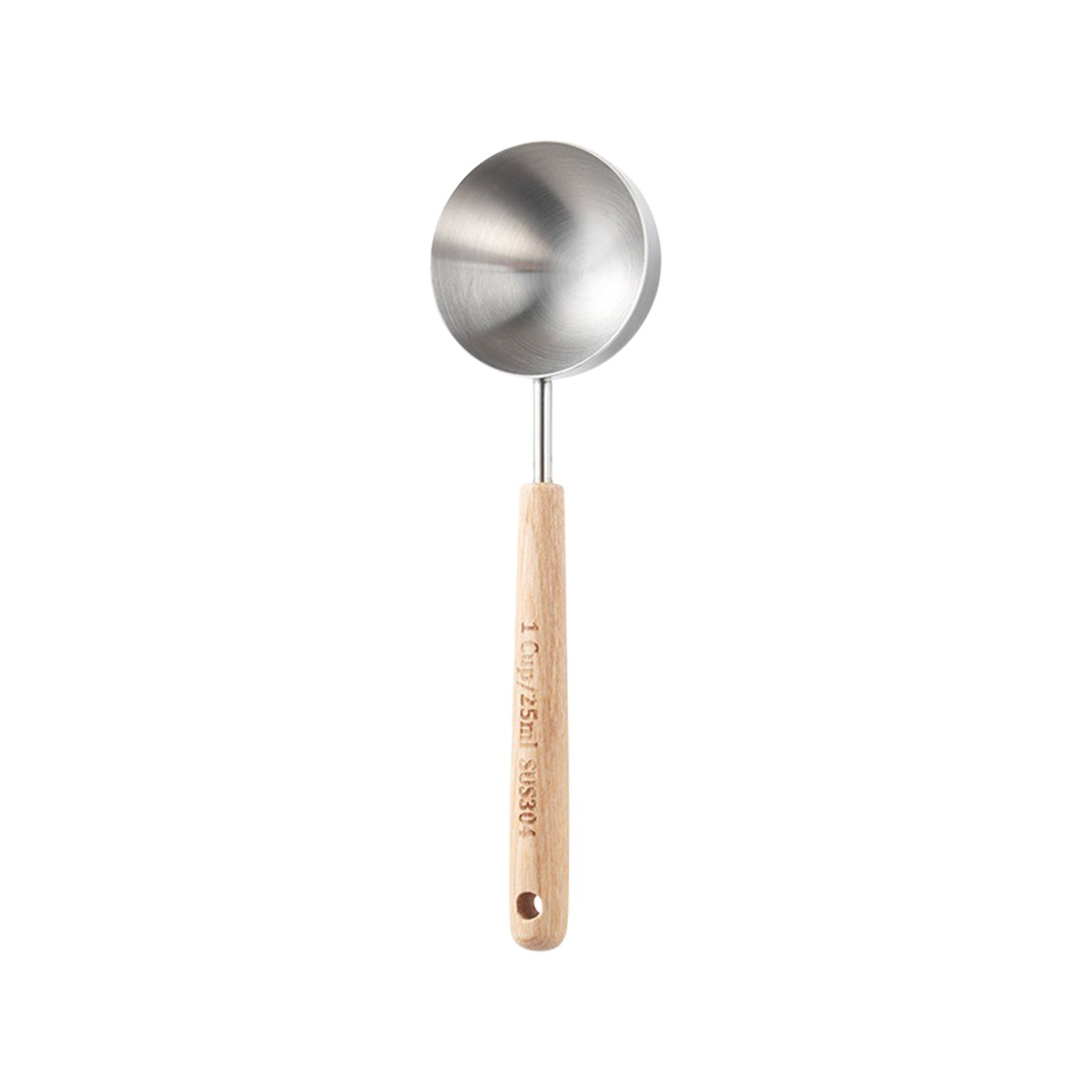 Silver C 25Ml Stainless Steel Scoop Large Capacity Baking Measure With ...