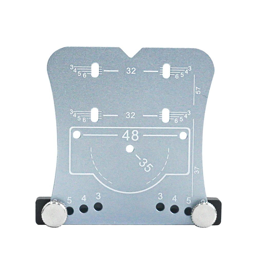 Silver C Woodworking Aluminum Alloy Hinge Hole Opener 35Mm Hinge Hole ...
