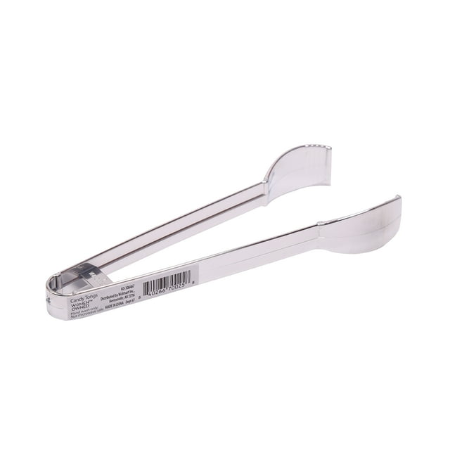 Silver Candy Tong, Plastic, 1 Piece, Way to Celebrate - Walmart.com
