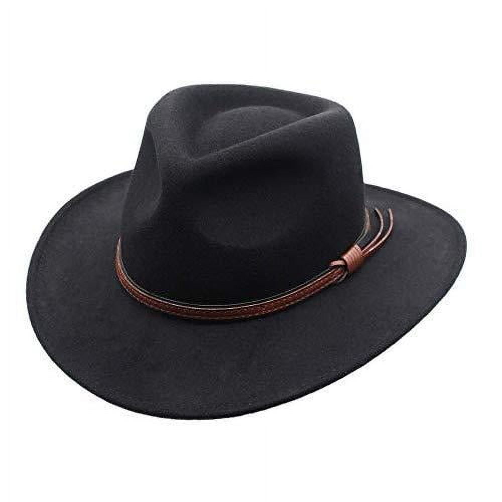 Silver Canyon Men’s Outback Wool Crushable Cowboy Hat Bozeman - XX ...