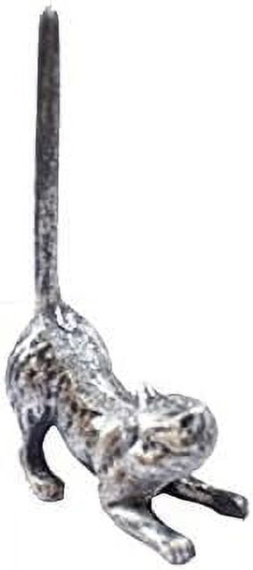 Silver Cast Iron Cat Extra Stand 10" - Cast Iron Home - Walmart.com