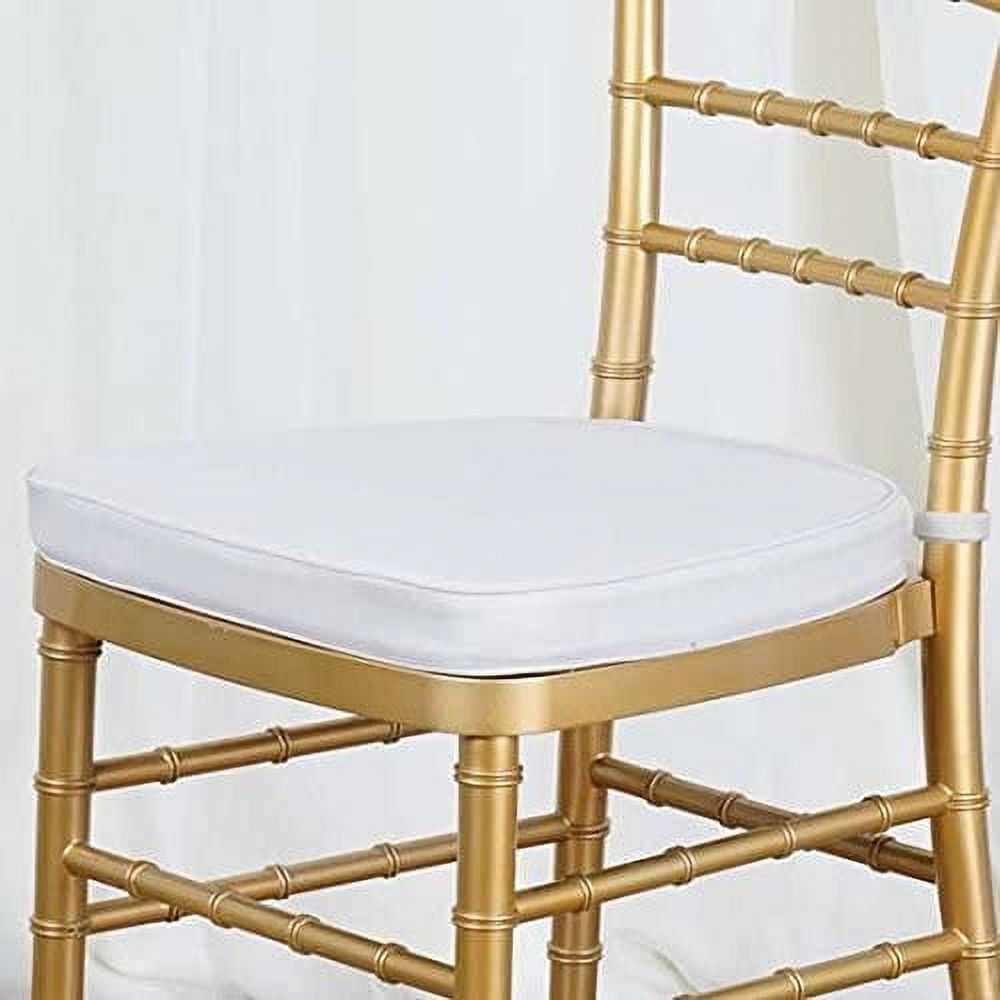 Silver Chiavari Chair Cushion for Wood Resin Chiavari Chairs Party ...