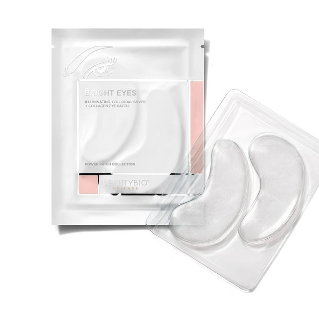 Silver Collagen Eye Gels Bright Eyes Colloidal BeautyBio - Walmart.com