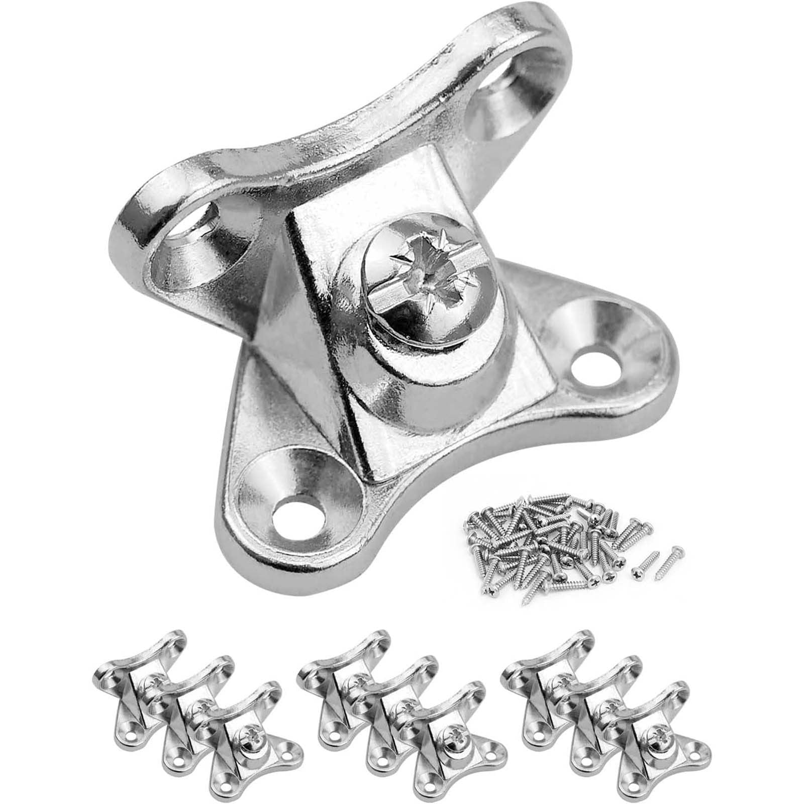 Silver Connector Clearance! 10*Pc Detachable Corner Brace Alloy ...