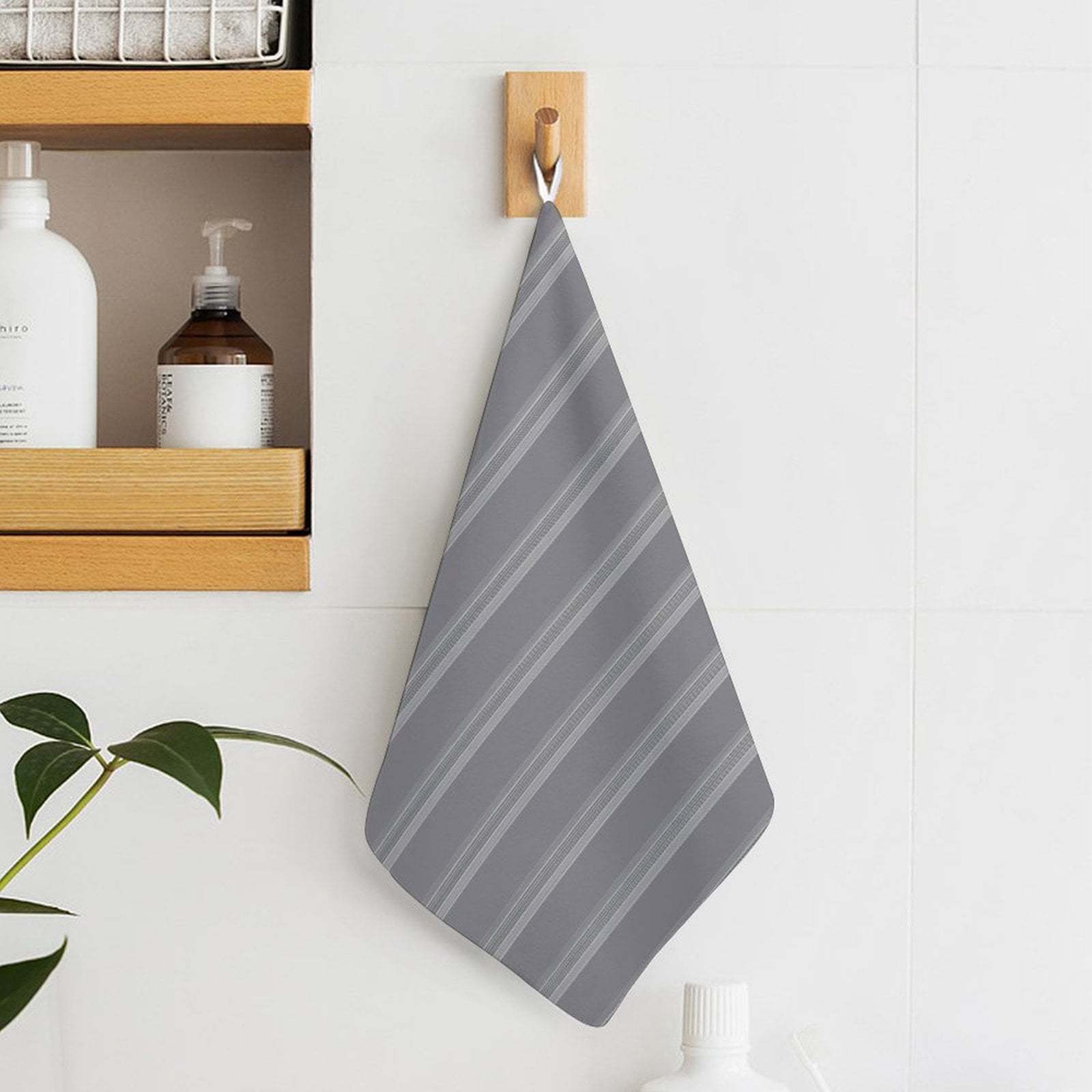 Silver Corrugated Iron Horizontal Sheets Towels for Bathroom, Kitchen ...