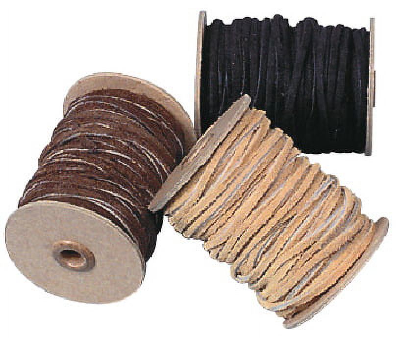Silver Creek Leather Suede Lacing, 1/8 in X 25 yd, Natural - Walmart.com