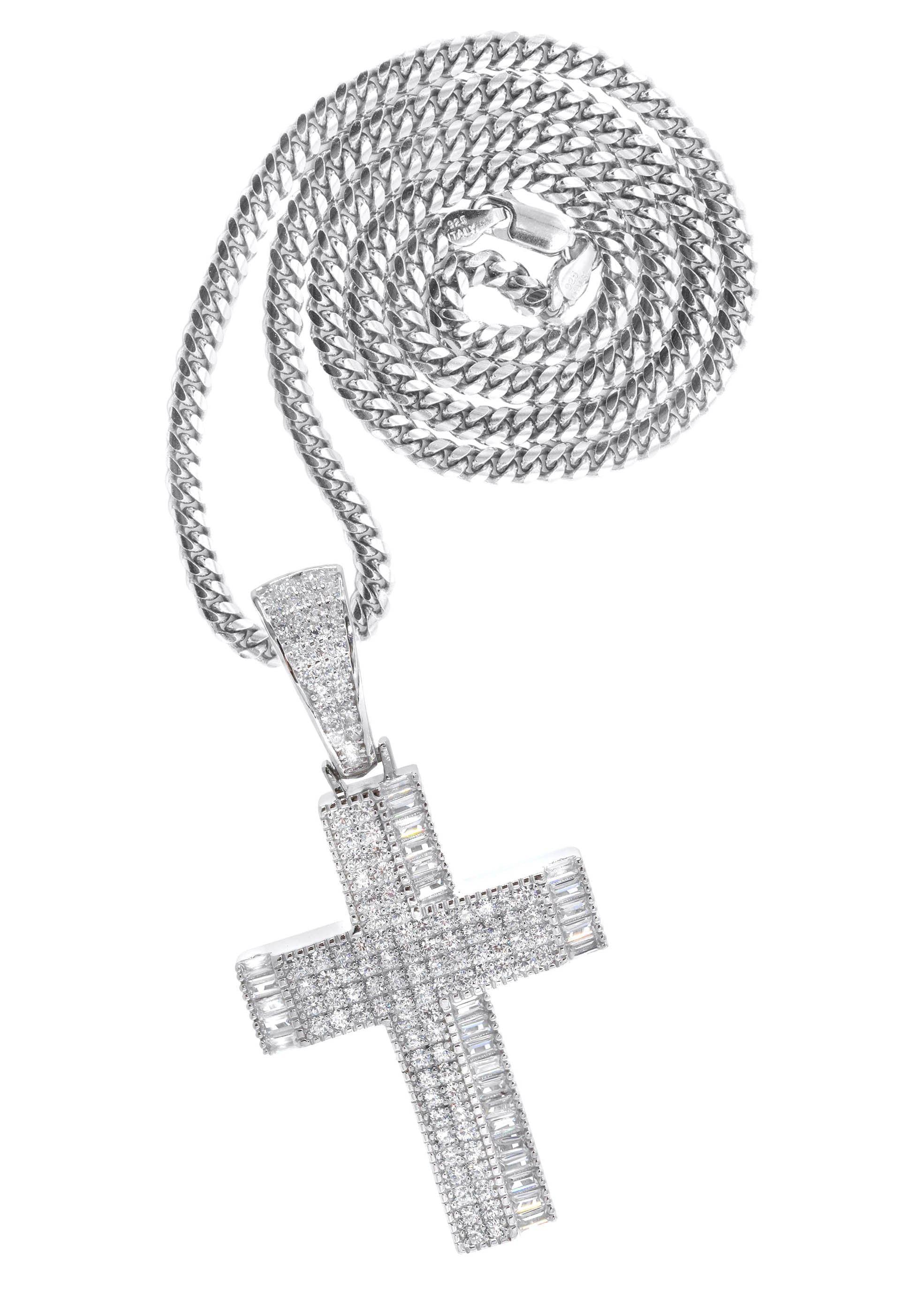 Silver Cross Necklace | 30 Grams - Walmart.com