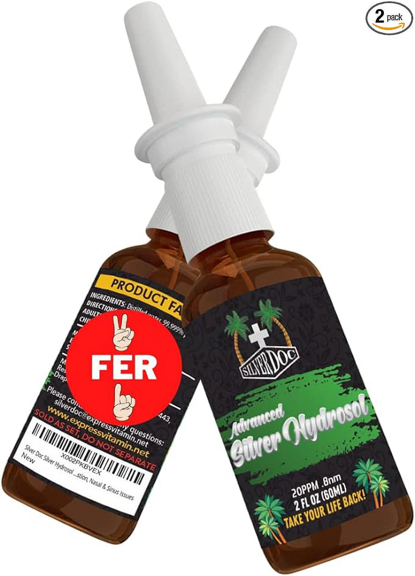 Silver Doc Silver Hydrosol Nasal Cleansing Spray, Better Than Any ...