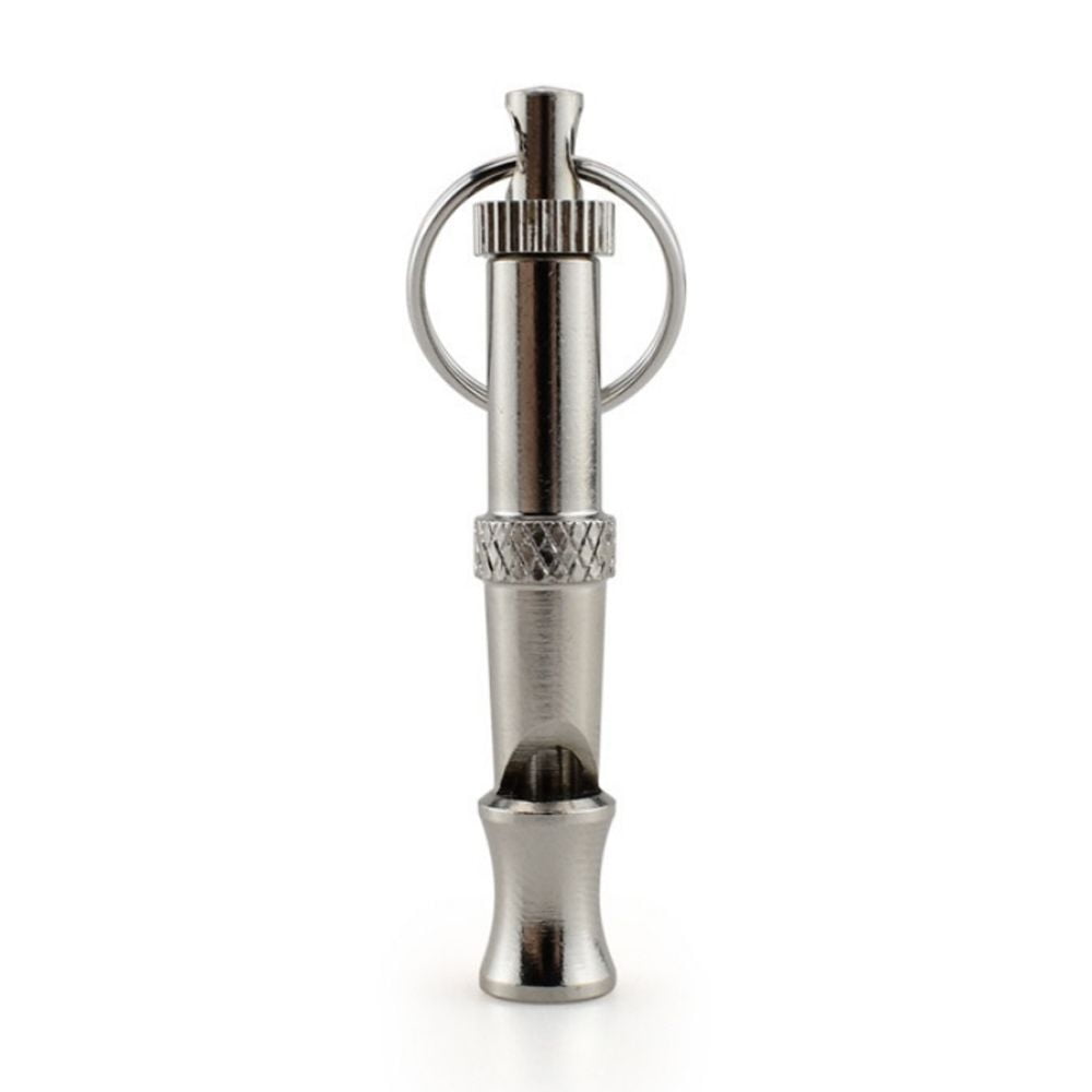 Silver Dog Whistle, Inaudible to Humans Supersonic Frequency, Stainless ...