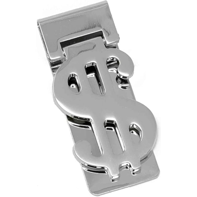 Silver Dollar Bill Stainless Steel Hinged Money Clips - Walmart.com