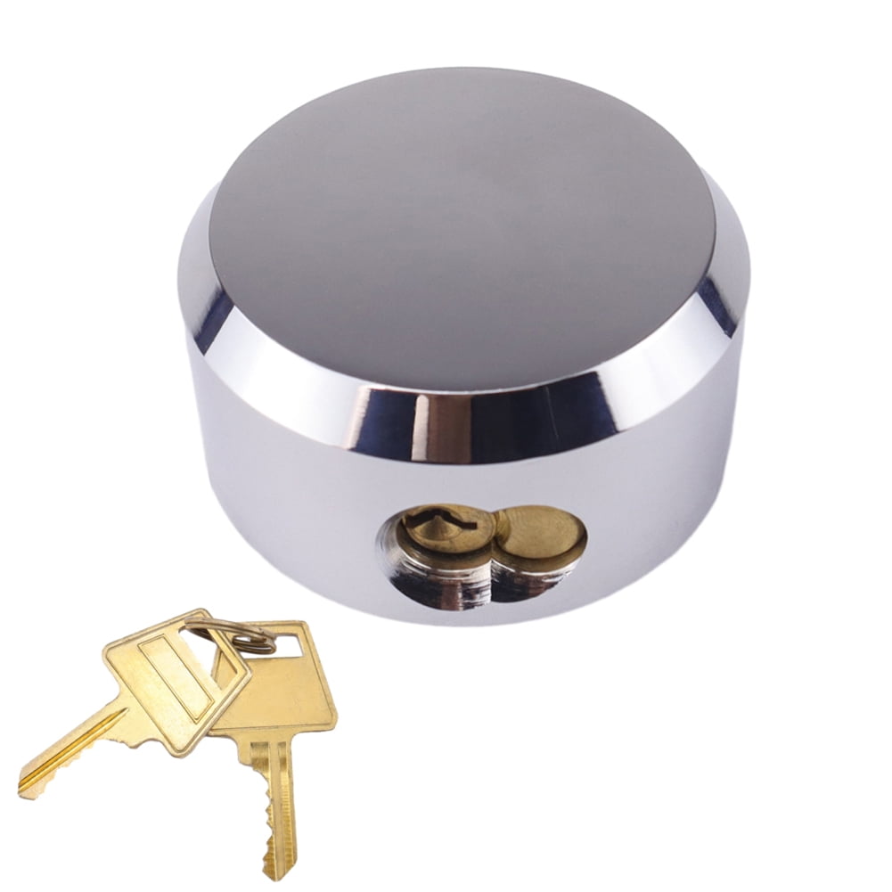 Silver-Door Lock with Hidden Shackle, 2 to 7/8 Inch, For Transportation ...