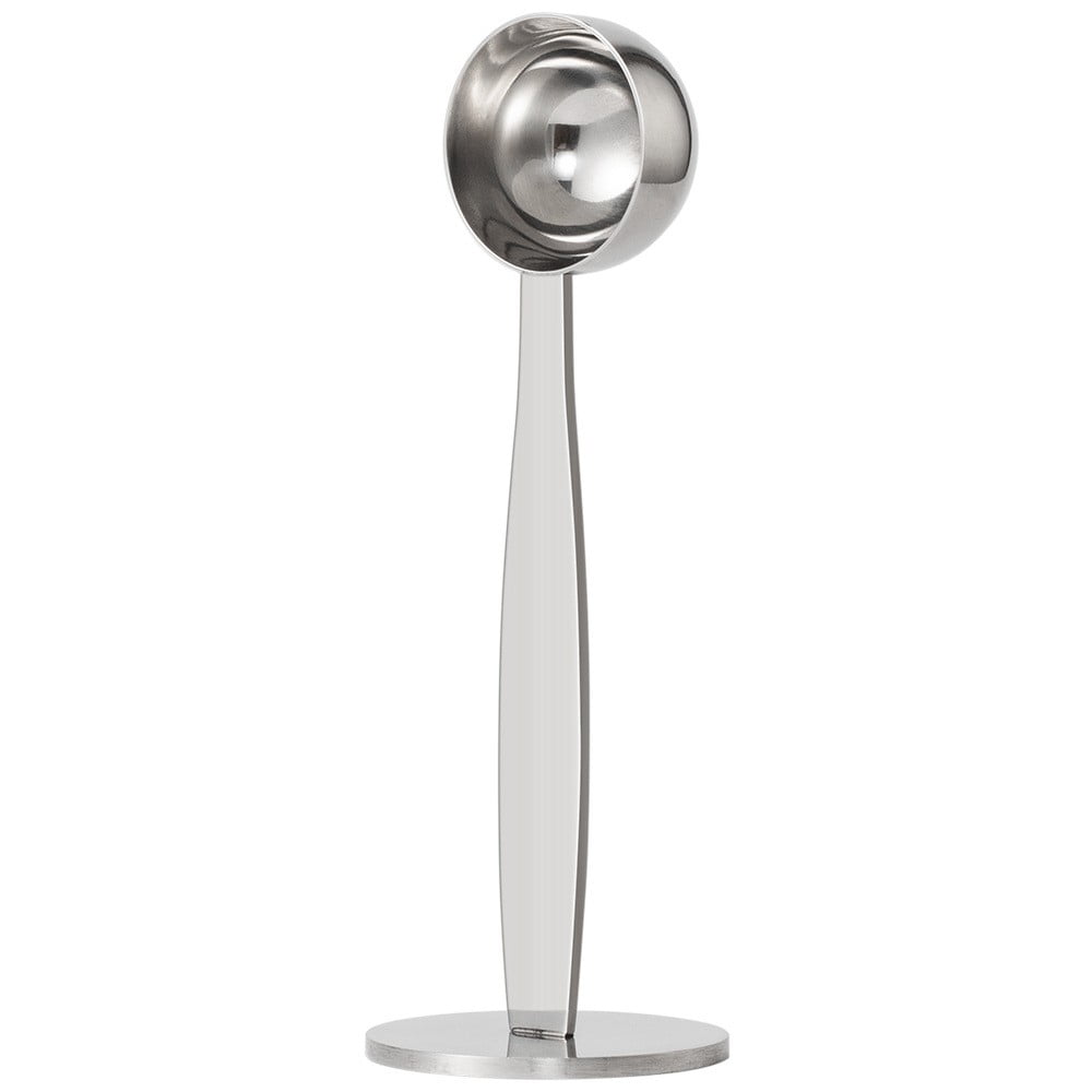 Silver Double Ended Coffee Spoon For Stirring Measuring Stainless Steel ...