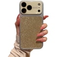 Silver Edge Bling Glitter Back Camera Protect Phone Case for iPhone ...