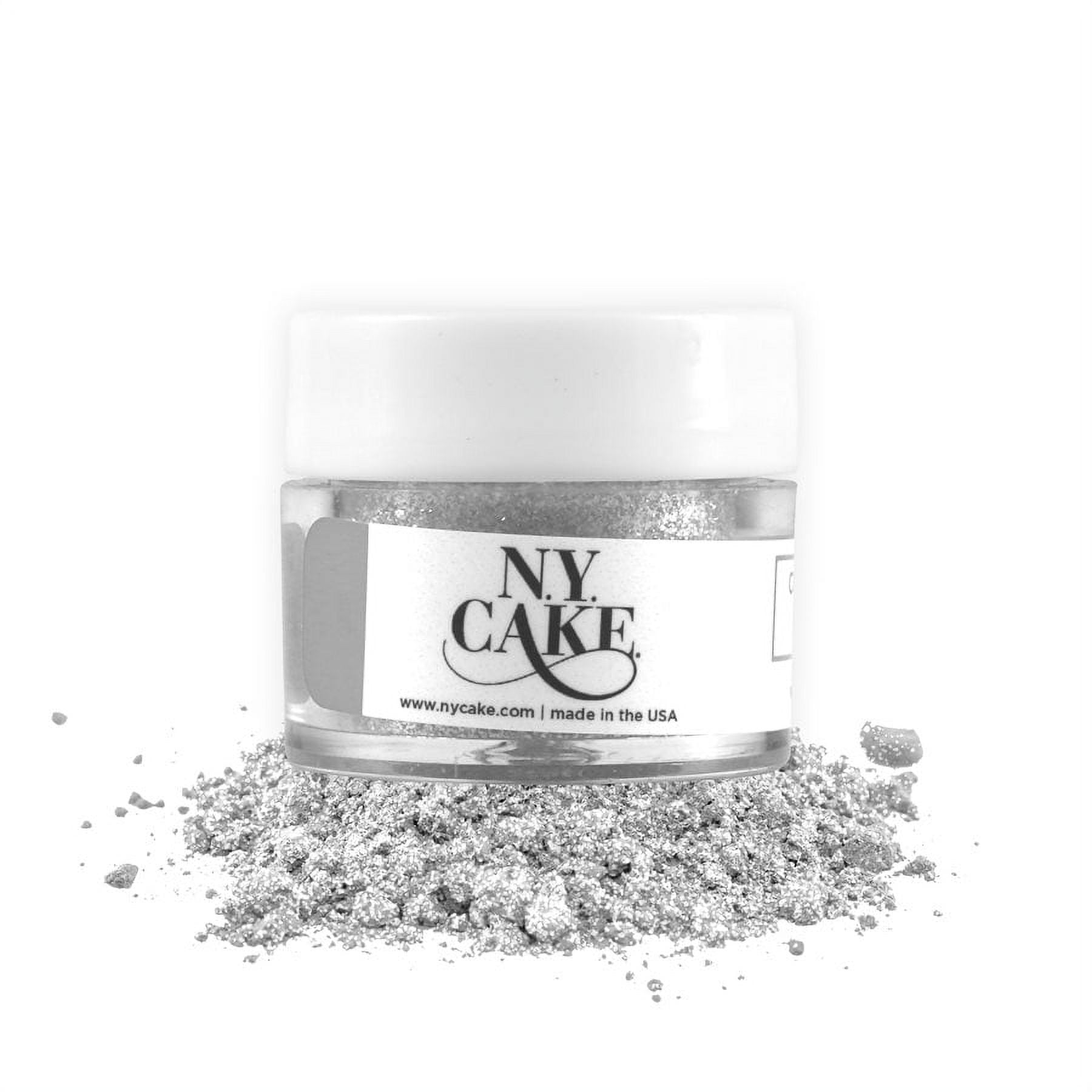 Silver Edible Glitter Dust by NY Cake - 4 grams - Walmart.com