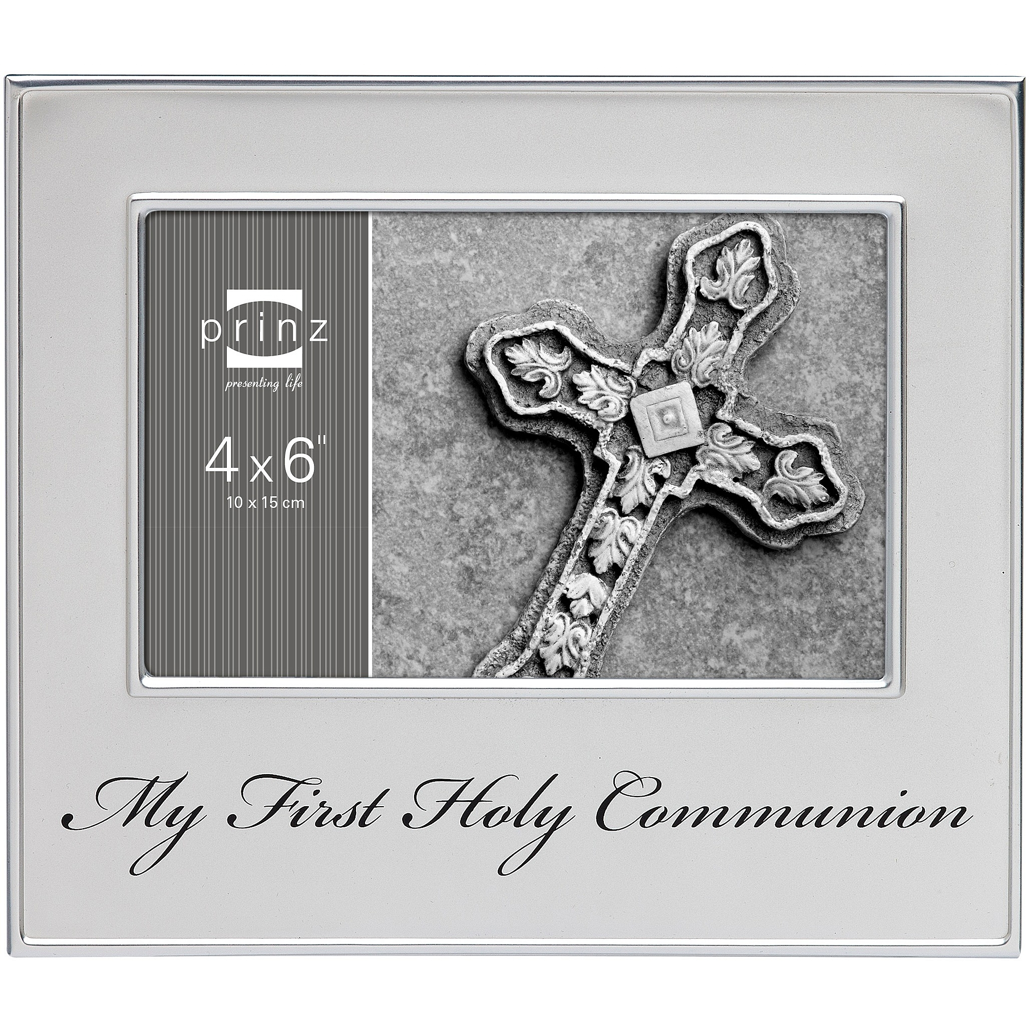 Silver FIRST HOLY COMMUNION frame by Prinz - 4x6 - Walmart.com