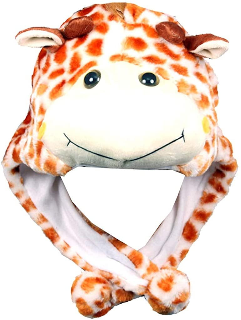 Silver Fever Plush Soft Animal Beanie Hat - Walmart.com