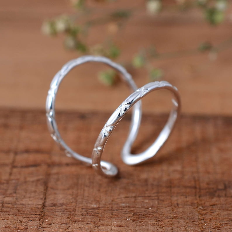 Silver Finger Splint Ring – Adjustable 925 Arthritis Ring for PIP/DIP ...