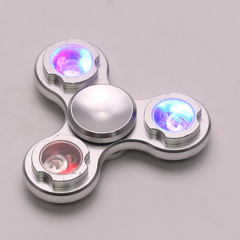 Silver Fingertip Spinner with Steel Bearings - Modern Design Stress ...