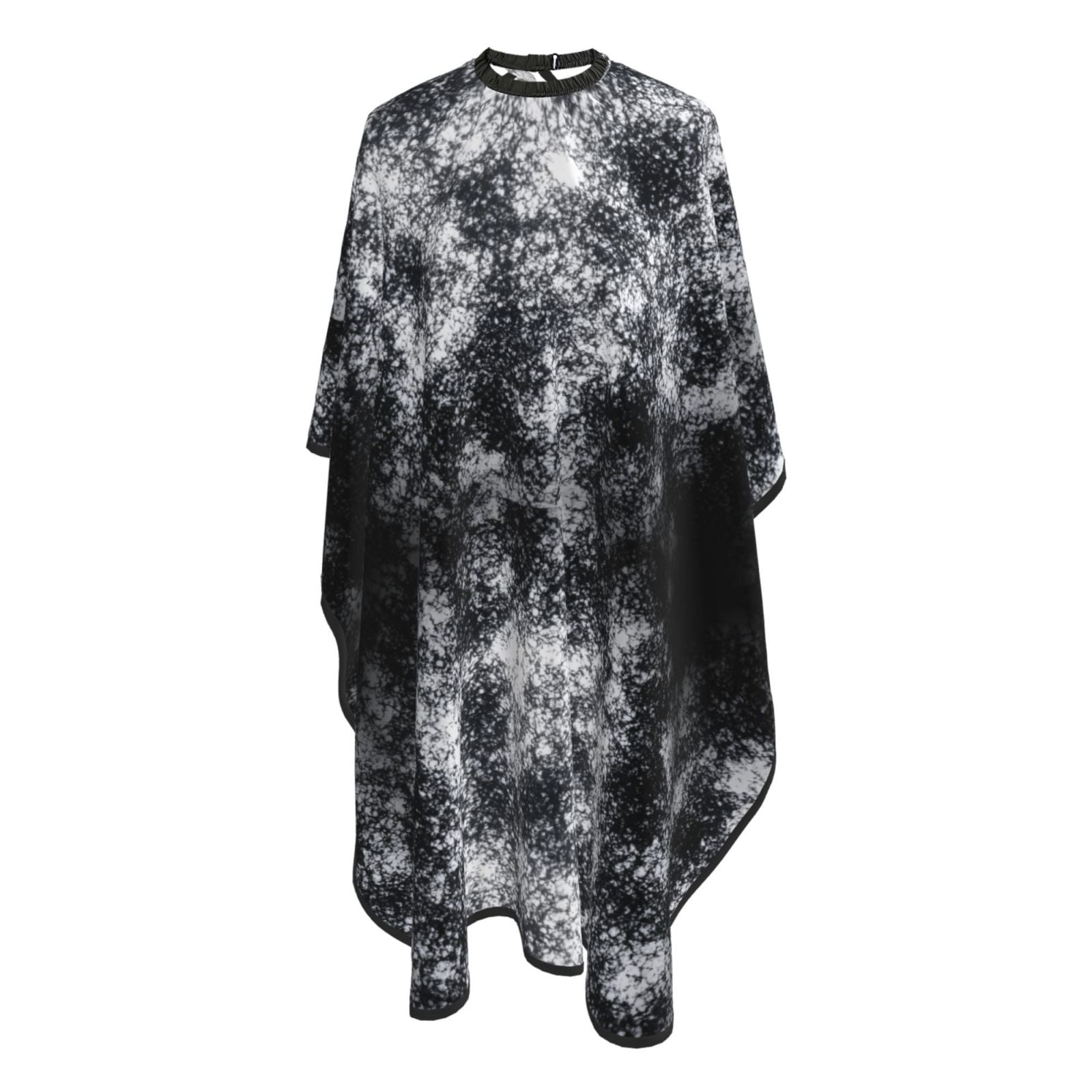 Silver Flake Glitter Hair Cutting Cape 66" x 55" Salon Cape with ...