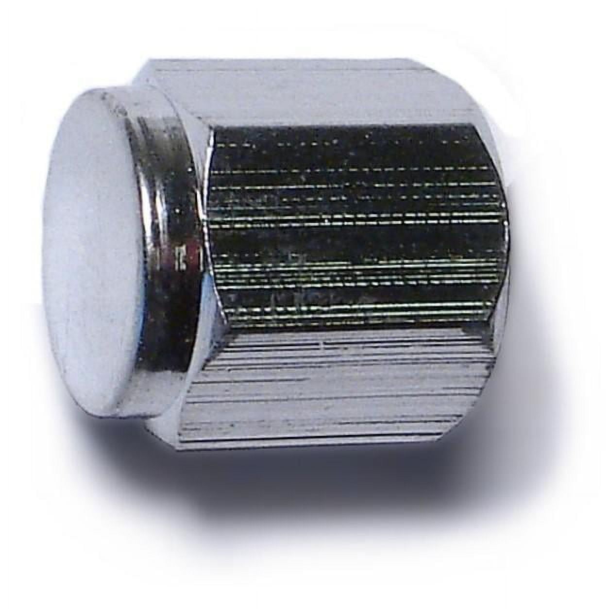 Silver Flat Head Hex Valve Caps - Walmart.com