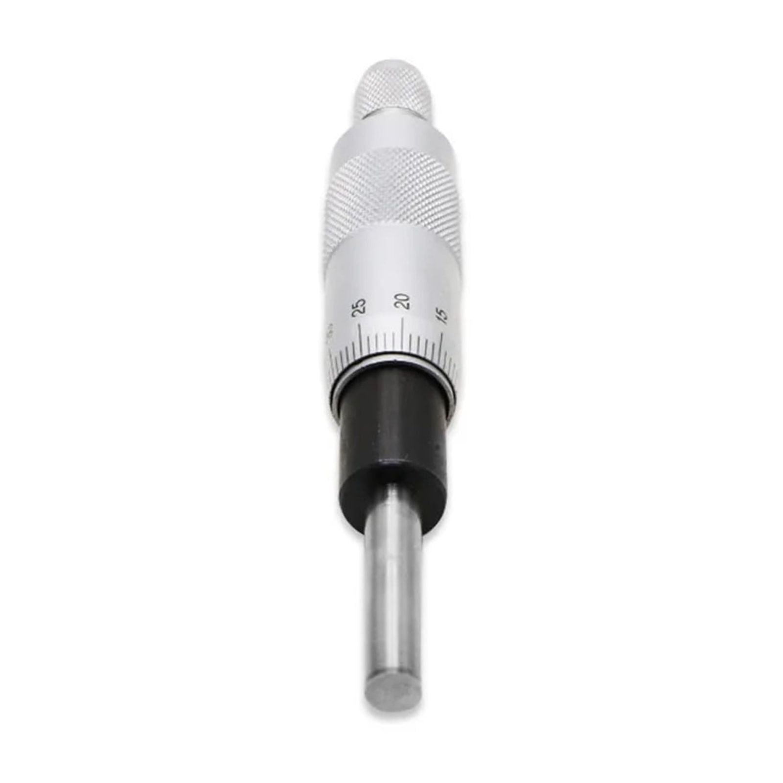 Silver Flat Needle Type Micrometer Head 0-25 Mm 0.01 Mm Measure Tool ...