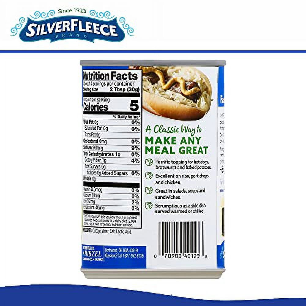 Silver Fleece - Sauerkraut - 14.5 oz - 6 pack - Walmart.com