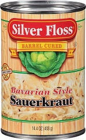 Silver Floss Bavarian Style Sauerkraut, 14.5 Ounce -- 24 per case ...