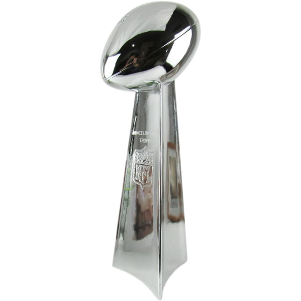 Silver Football Championship Replica Trophy, Resin Chrome Winner Cup ...