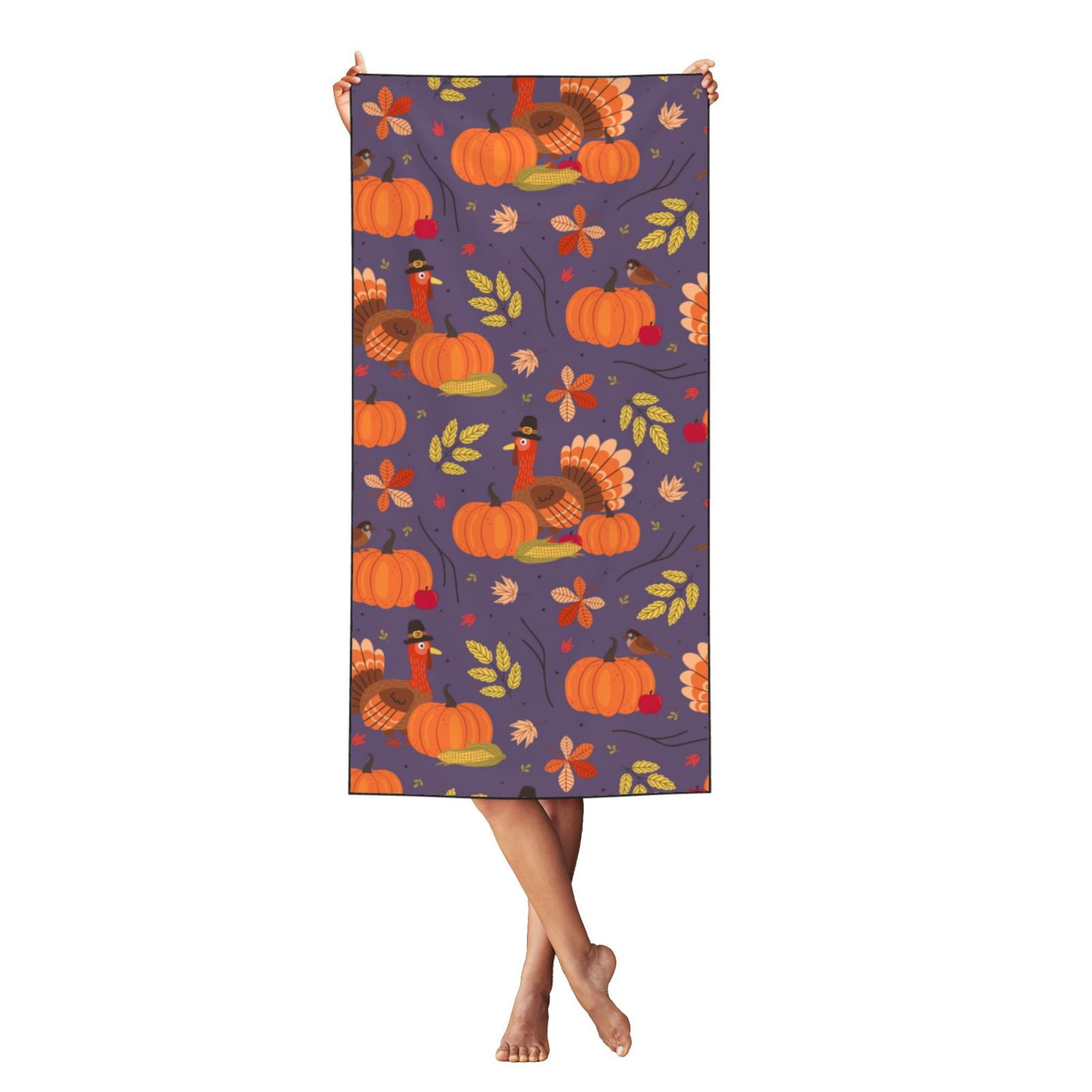 Silver Fox Velvet Beach Towel27.5x55in Beach Cushion For Home Travel ...