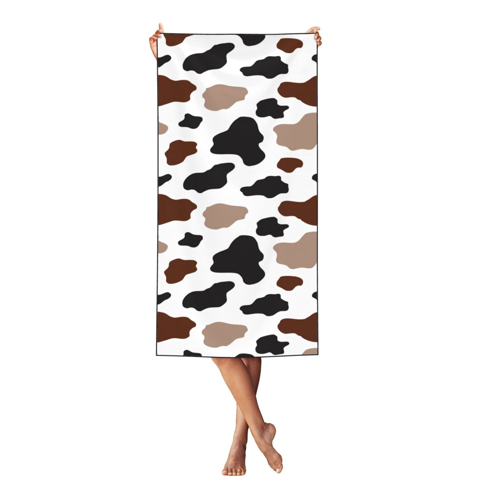 Silver Fox Velvet Beach Towel27.5x55in Beach Cushion For Home Travel ...