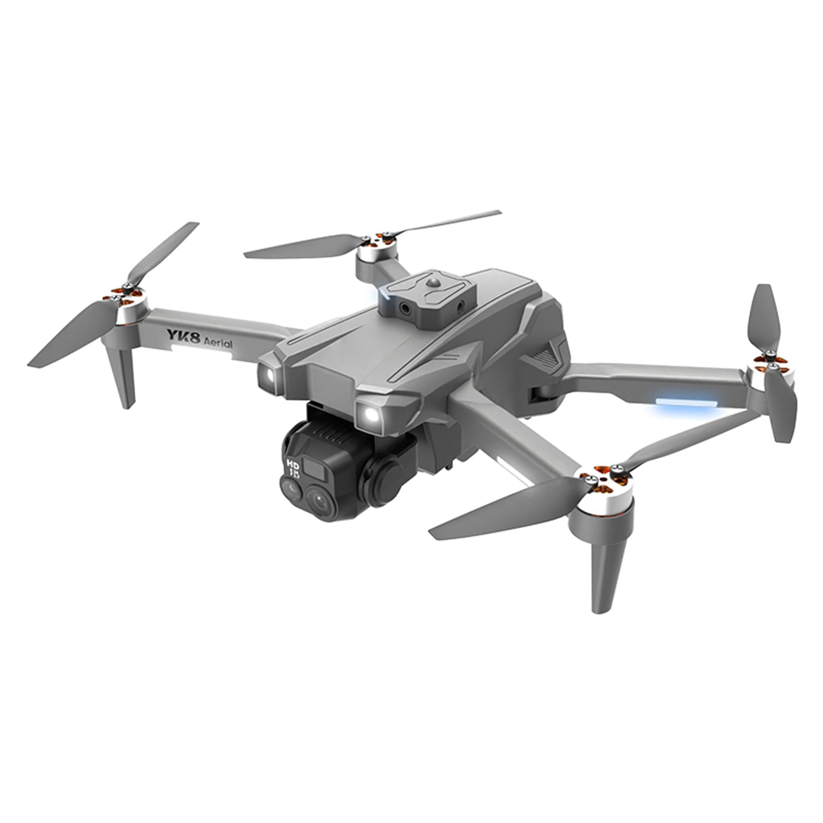 Silver Fpv Drone With Esc And Optical Flow Camera Wifi Real Time ...