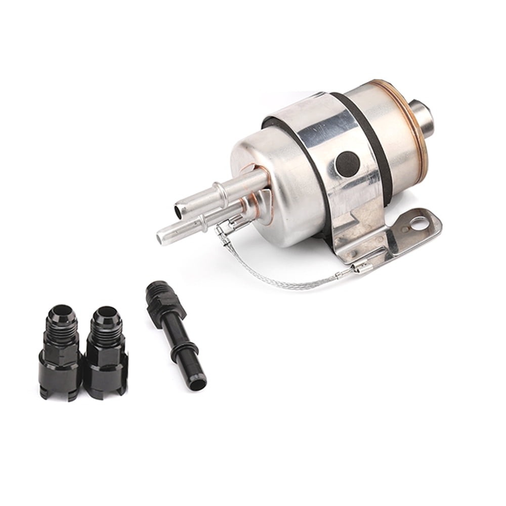 Silver-Fuel Pressure Regulator/Filter Kit, With 6AN, EFI or LS Swap ...