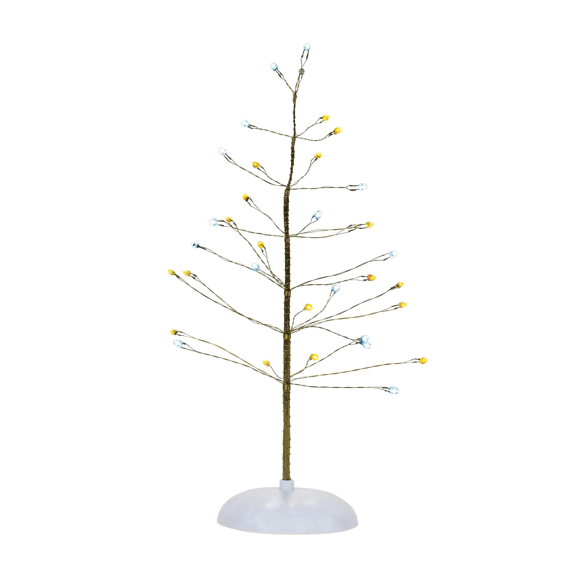Silver Gold Twinkle Tree - Walmart.com