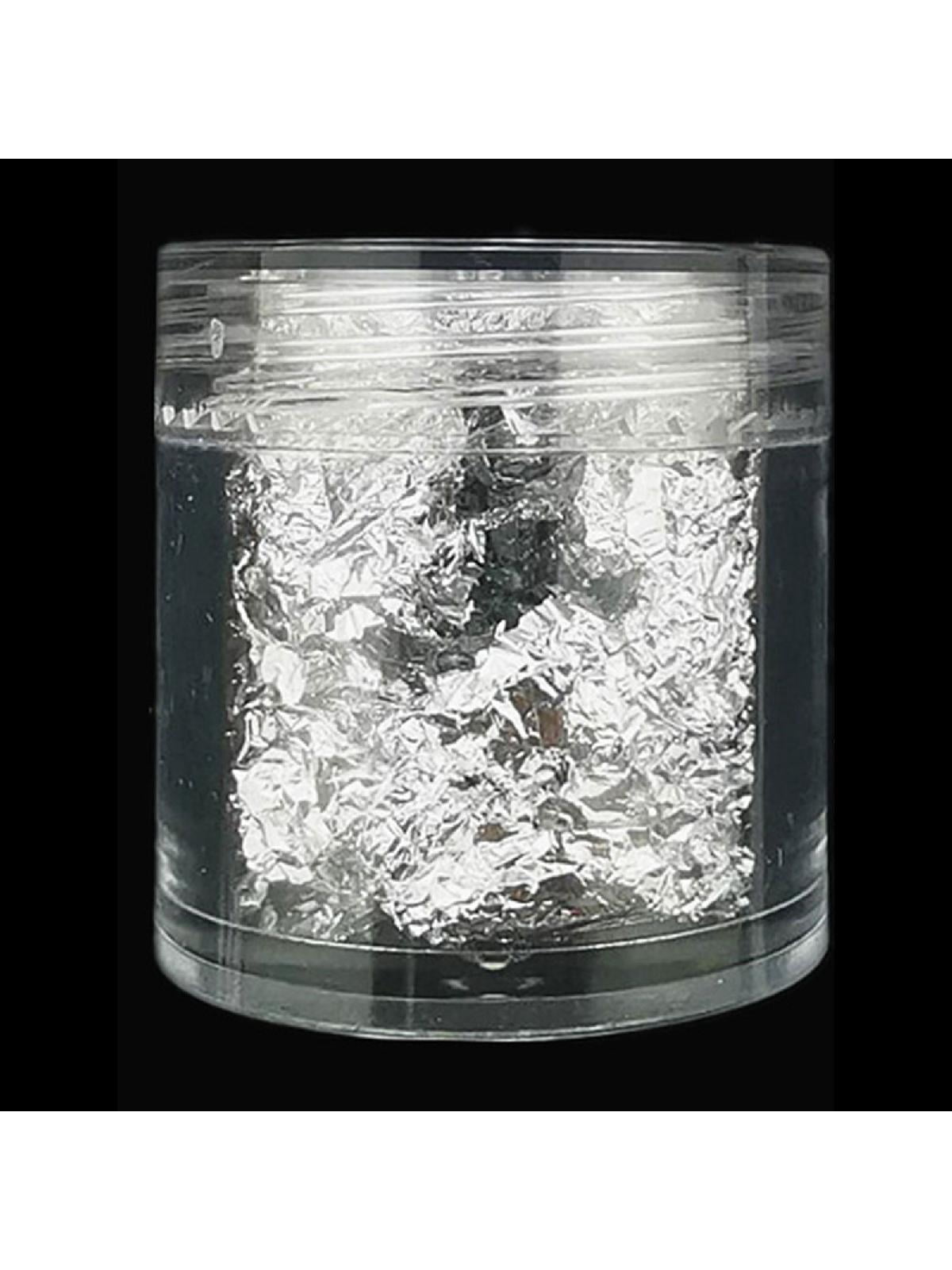 Silver Golden Glitter Flake Foil Chips Foil Flakes Sequins Glitters ...