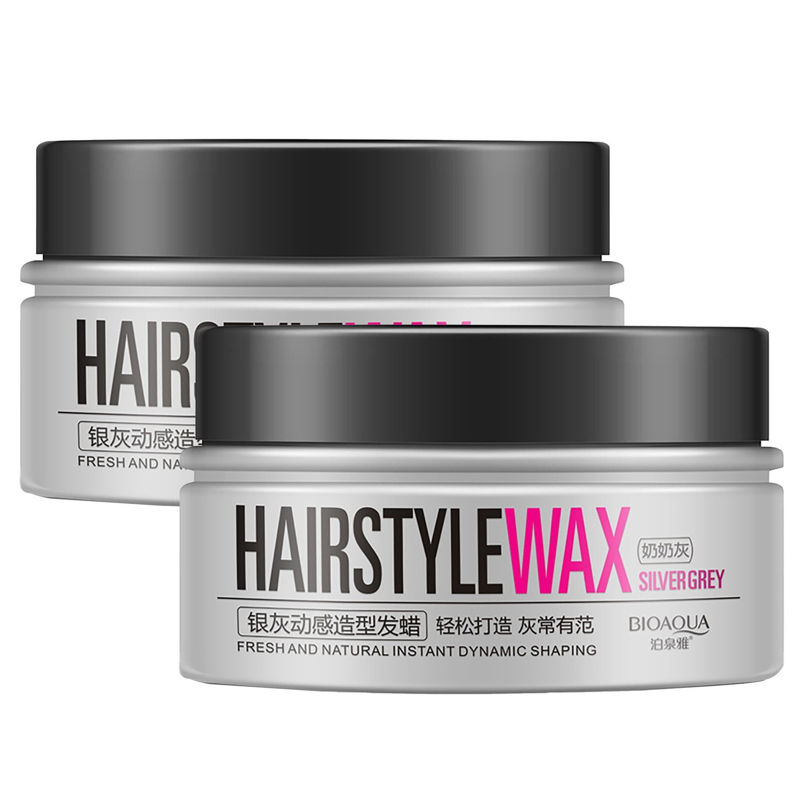 Silver Gray Hair Wax Color Wax Instant Silver Gray Temporary Cream ...