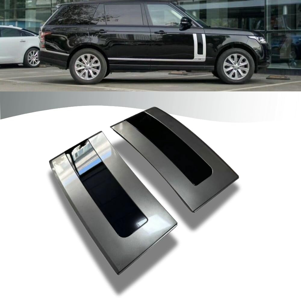 Silver Grey & Black Air Side Vents Compatible with 2013 2014 2015 2016 ...