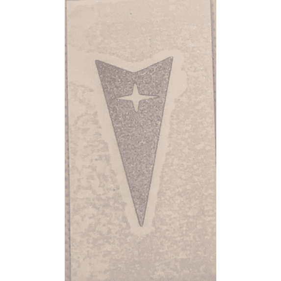 Silver-Grey Rear Arrowhead Emblem Overlay Decal 2004-2006 Pontiac GTO ...