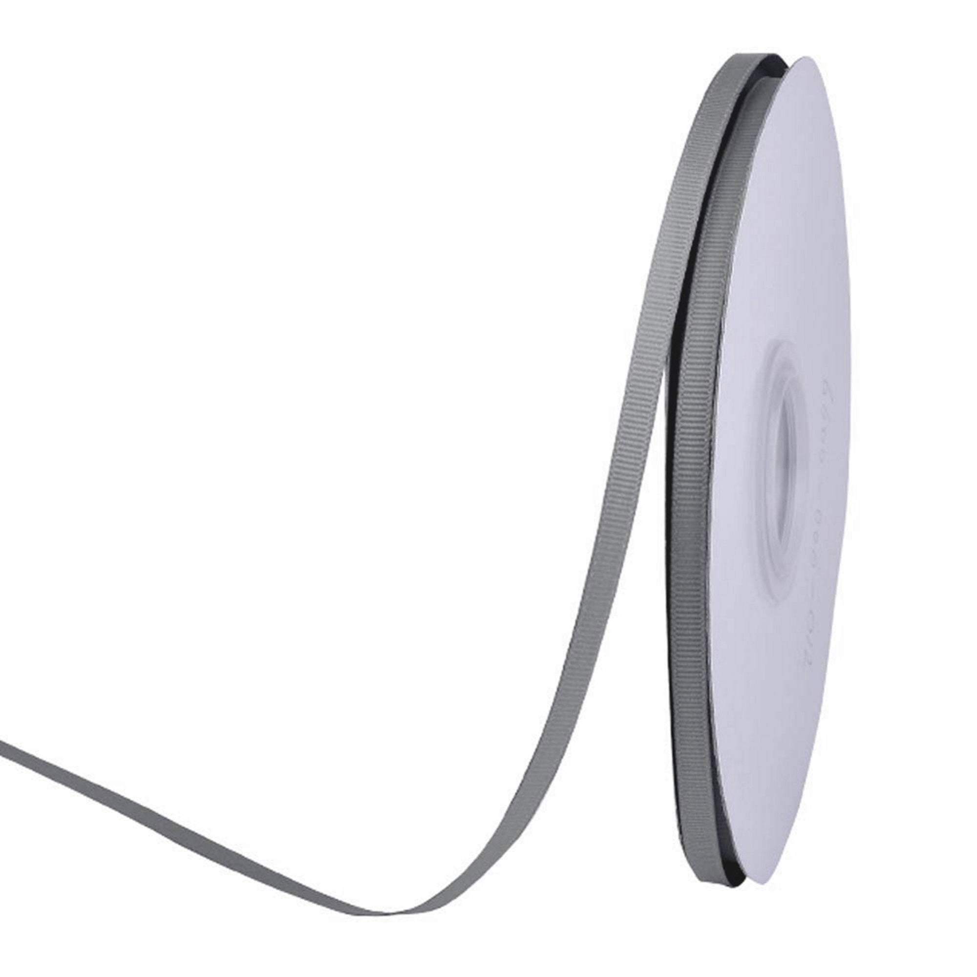 Silver Grosgrain Ribbon - 1/4 Inch Wide - 50 Yard Spool - Walmart.com