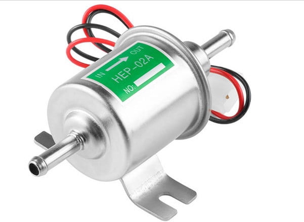 Silver-HEP-02A Gas Diesel fuel pump Inline Low Pressure electric fuel pump 12V - Walmart.com