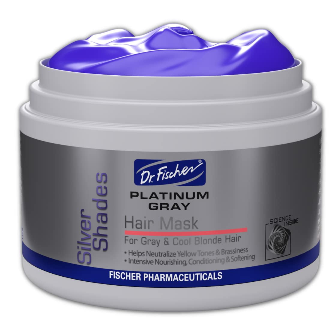 Silver Hair Mask for Gray Hair Recovery by Dr. Fischer.. 10.14 oz ...