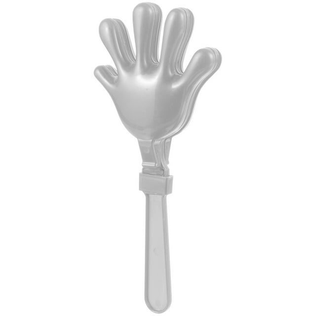 Silver Hand Clapper Noisemaker for Kids Parties and Celebrations Made ...