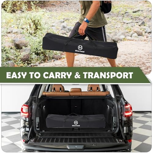 Silver Head 22 FT Portable Pickleball Net - Regulation Size Retractable ...