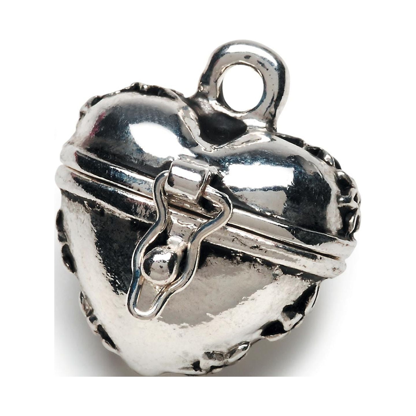 Silver Heart Prayer Box Charm - Walmart.com