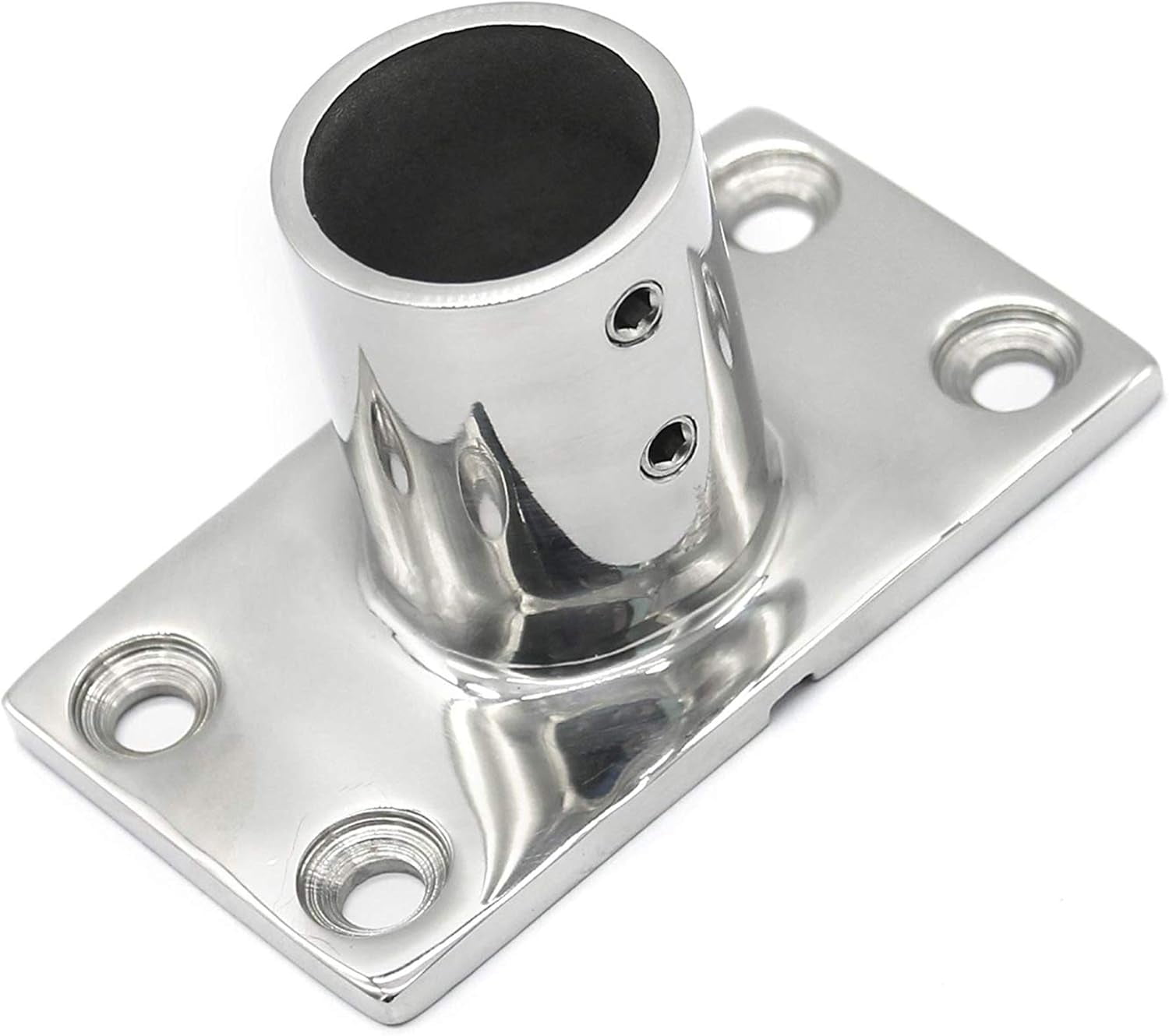 Silver Heavy Duty Marine Boat Hand Rail Fitting - 90 Degree 1 ...